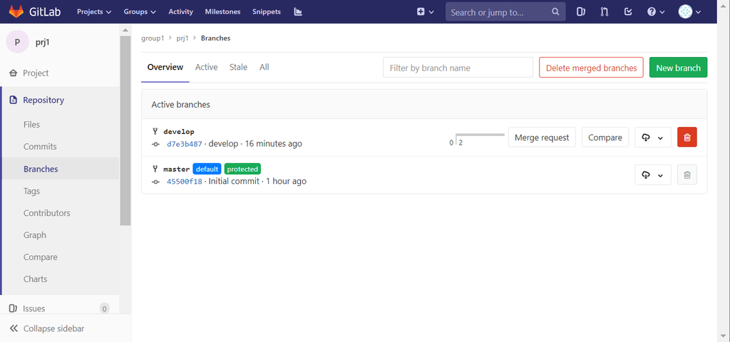 【GitLab】git pushできないときの対処方法。[You are not allowed to push code to protected branches on this ...